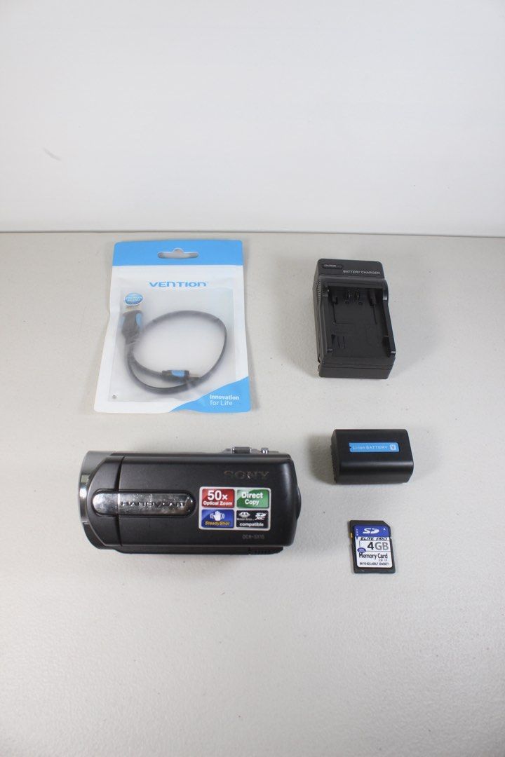 Sony Handycam DCR-SX15 SD Camcorder, Photography, Video Cameras on ...