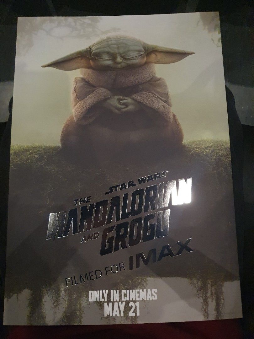 Star Wars: The Mandalorian and Grogu IMAX Exclusive Shiny Poster, Toys ...
