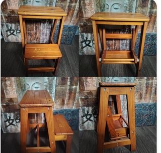 🌿[still available] Vintage Pedestal Display Wooden Table - Victorian ...
