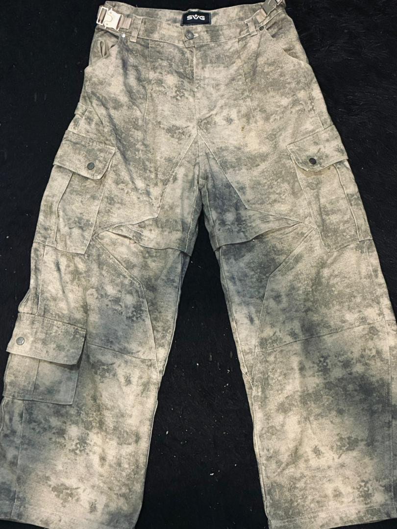 svg pants, Men's Fashion, Bottoms, Jeans on Carousell