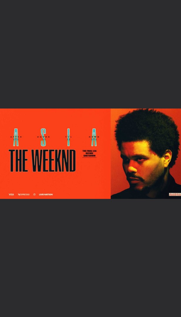 WTS: The Weeknd tickets Cat7x2, Tickets & Vouchers, Event Tickets on ...
