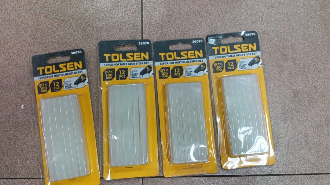Tolsen Hot Melt Glue Stick Set, Hobbies & Toys, Stationery & Craft ...