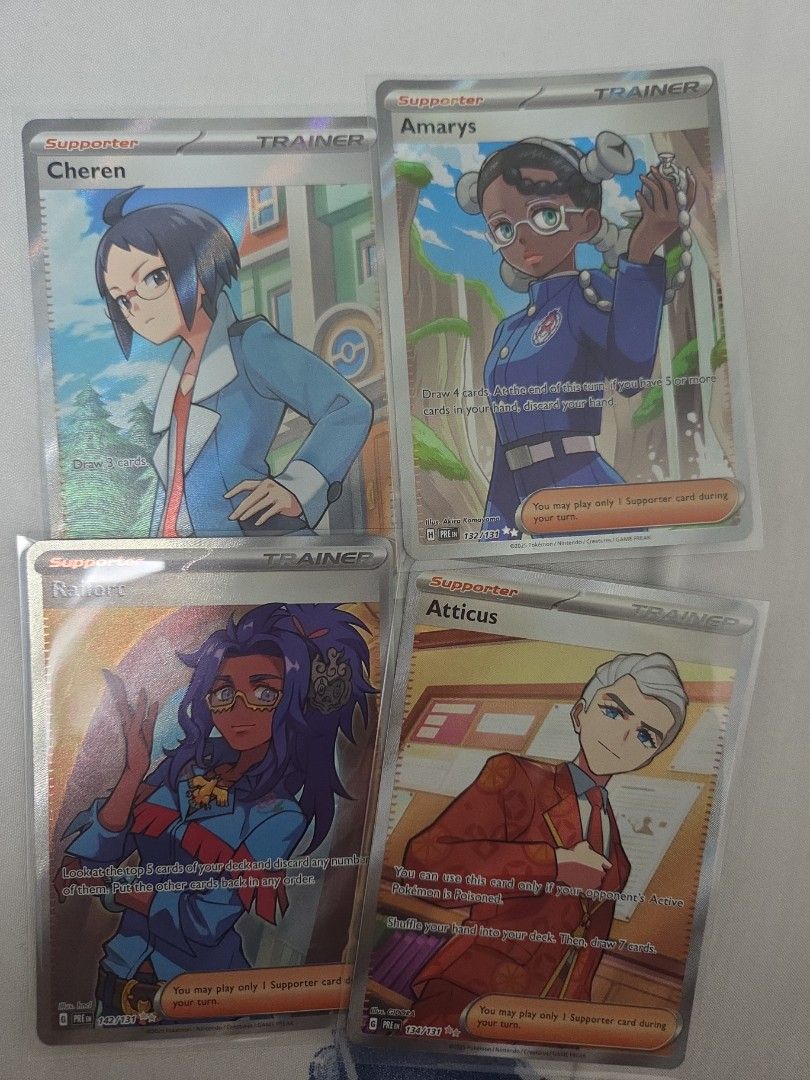 Trainer support card part 2, Hobbies & Toys, Toys & Games on Carousell