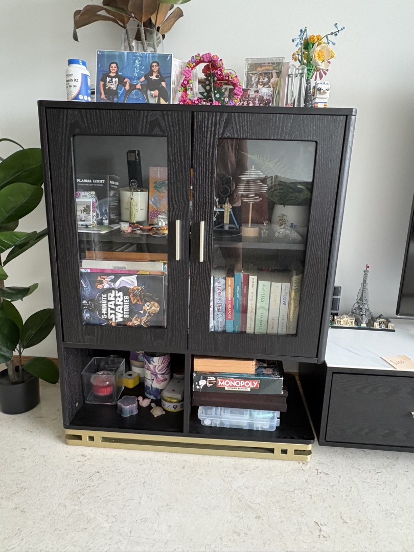 TV trolley and book Shelf, Furniture & Home Living, Furniture, Shelves ...