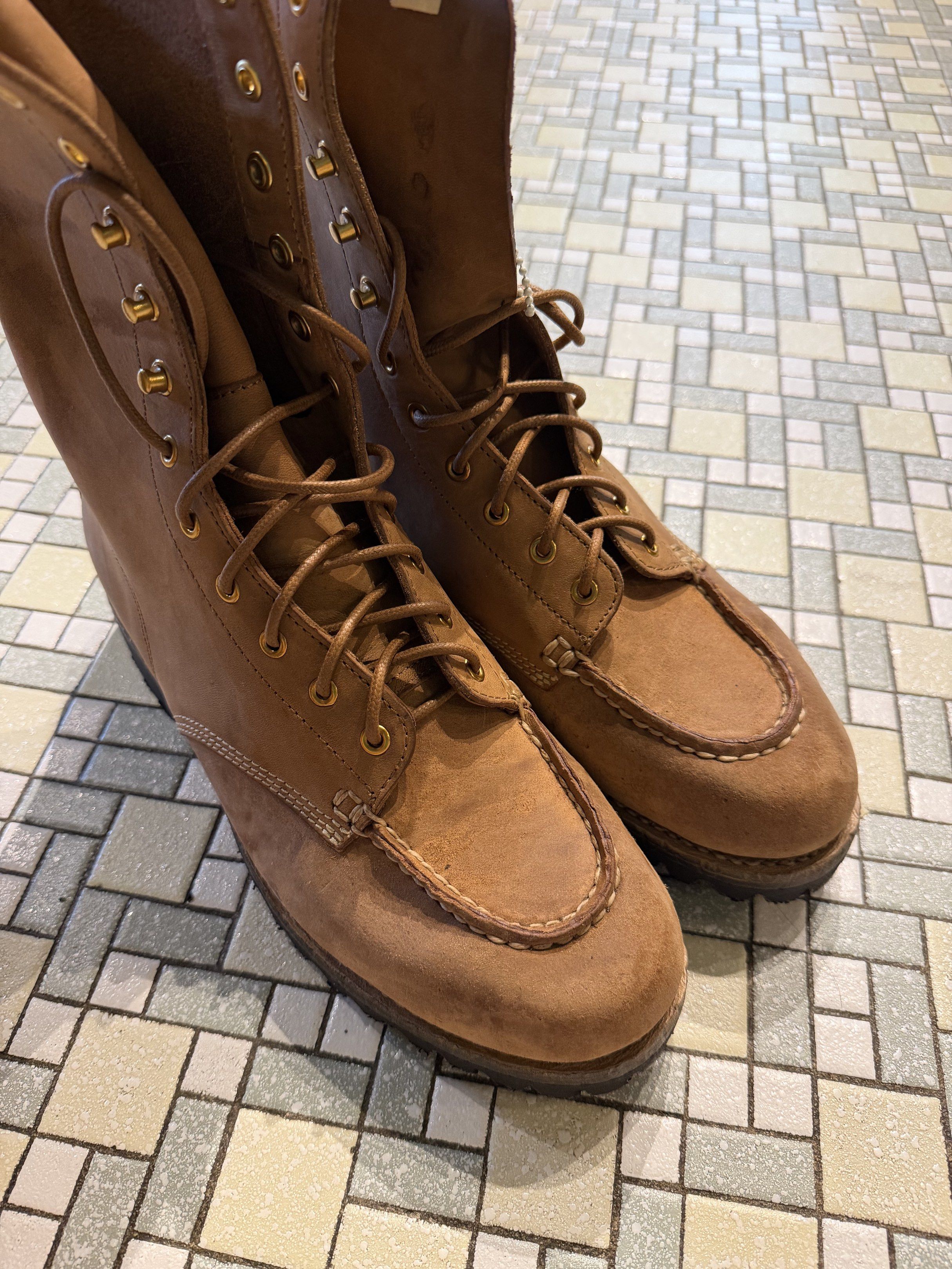 Visvim scout moc toe boots folk, Men's Fashion, Footwear, Boots on ...