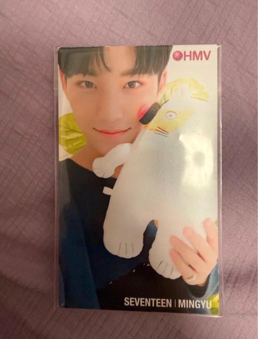 WTS Seventeen Japan HMV Mingyu Plush Pc, Hobbies & Toys, Memorabilia ...