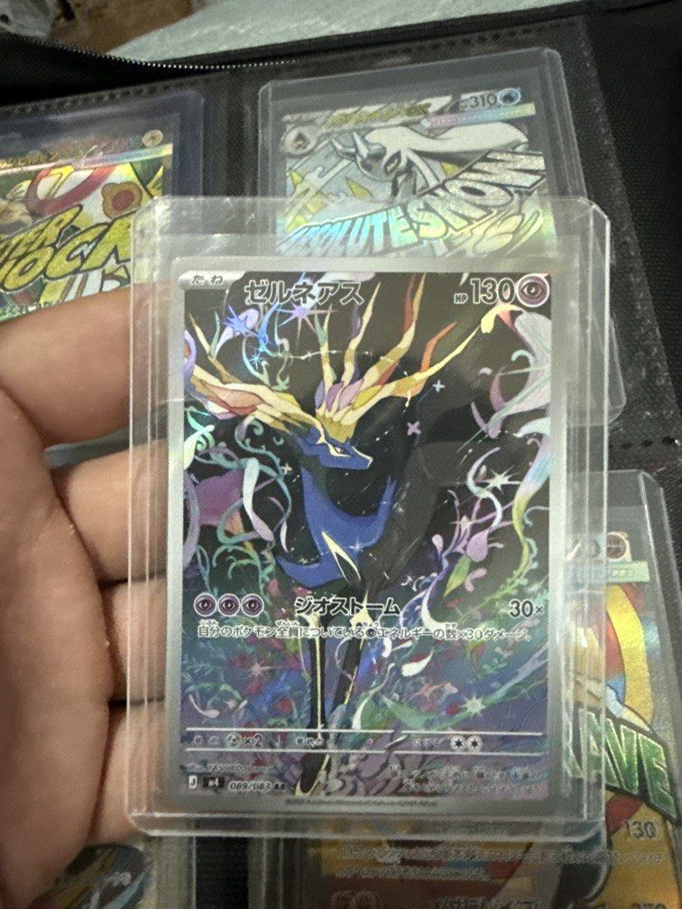 Xerneas M4 AR pokemon card, Hobbies & Toys, Toys & Games on Carousell