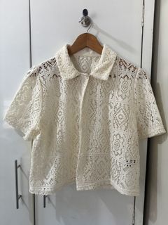 Crochet top, Women's Fashion, Tops, Sleeveless on Carousell