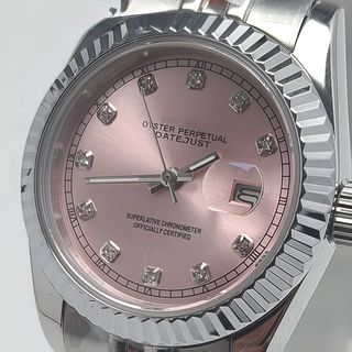 Stainless steel elegant custom Seiko mod datejust, Women's Fashion ...