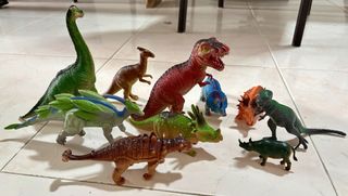 Blue Dinosaur Toy Figure, Hobbies & Toys, Toys & Games on Carousell