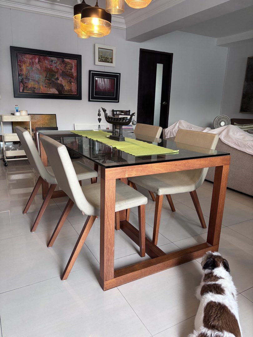 Air Furniture Tate Dining Table / 4 chairs free worth $500each ...