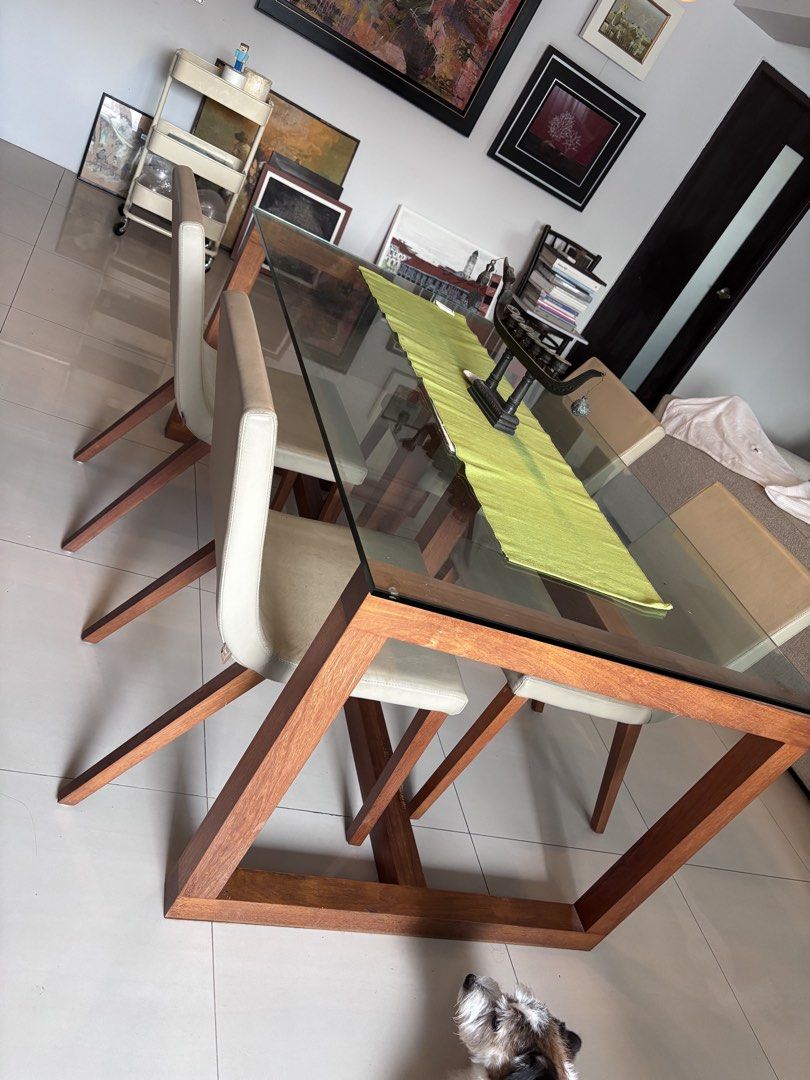Air Furniture Tate Dining Table / 4 chairs free worth $500each ...