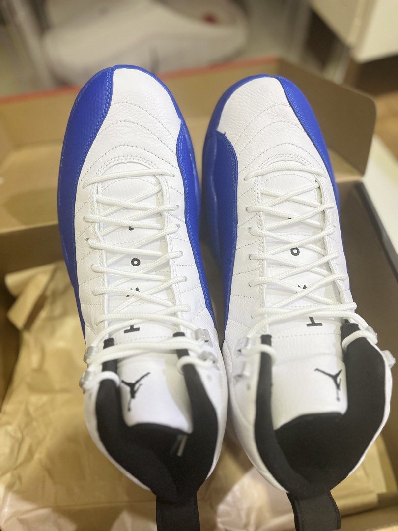 Air Jordan 12 Blueberry, Men's Fashion, Footwear, Sneakers on Carousell