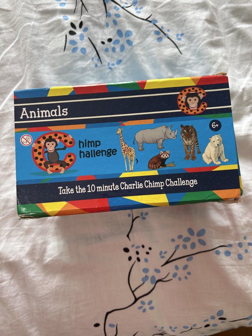 Animals Charlie Chimp Challenge Card Game, Hobbies & Toys, Toys & Games ...