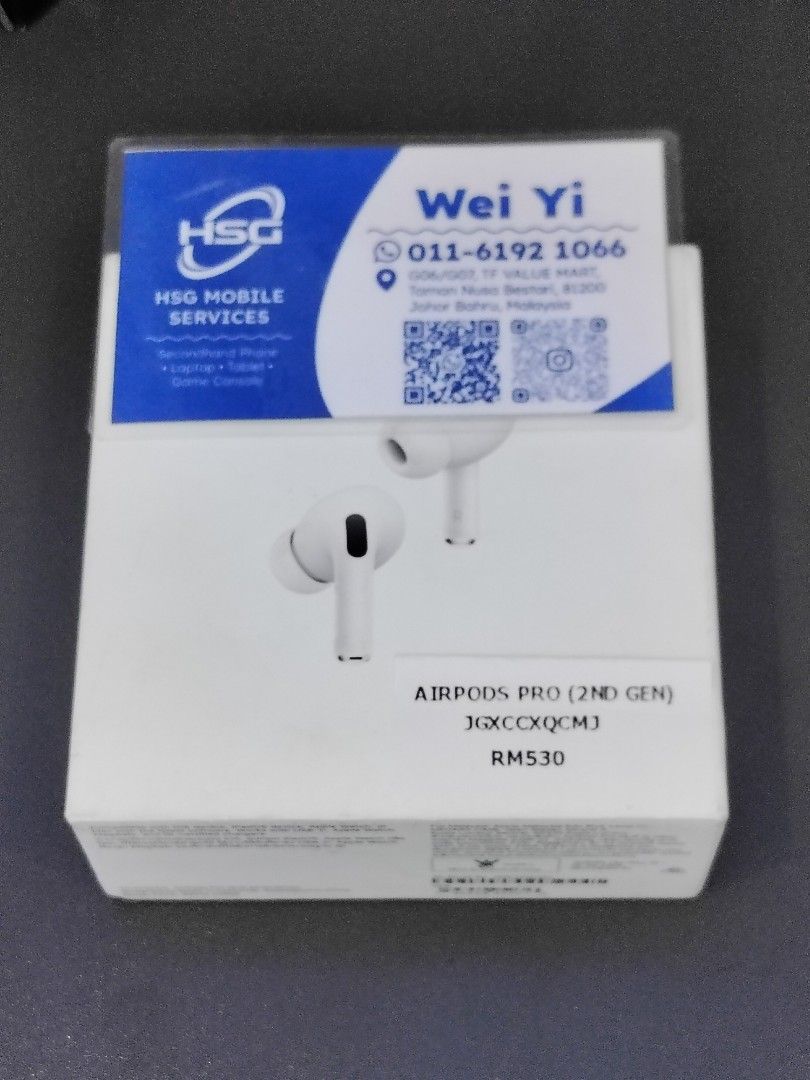 Apple AirPods Pro (2nd Gen), Audio, Earphones on Carousell
