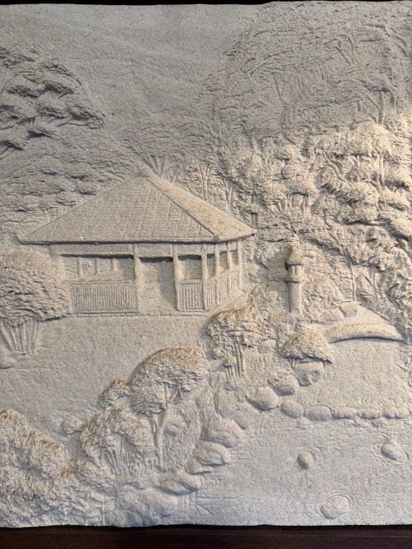 Asian-Inspired Relief Artwork, Furniture & Home Living, Home Decor ...