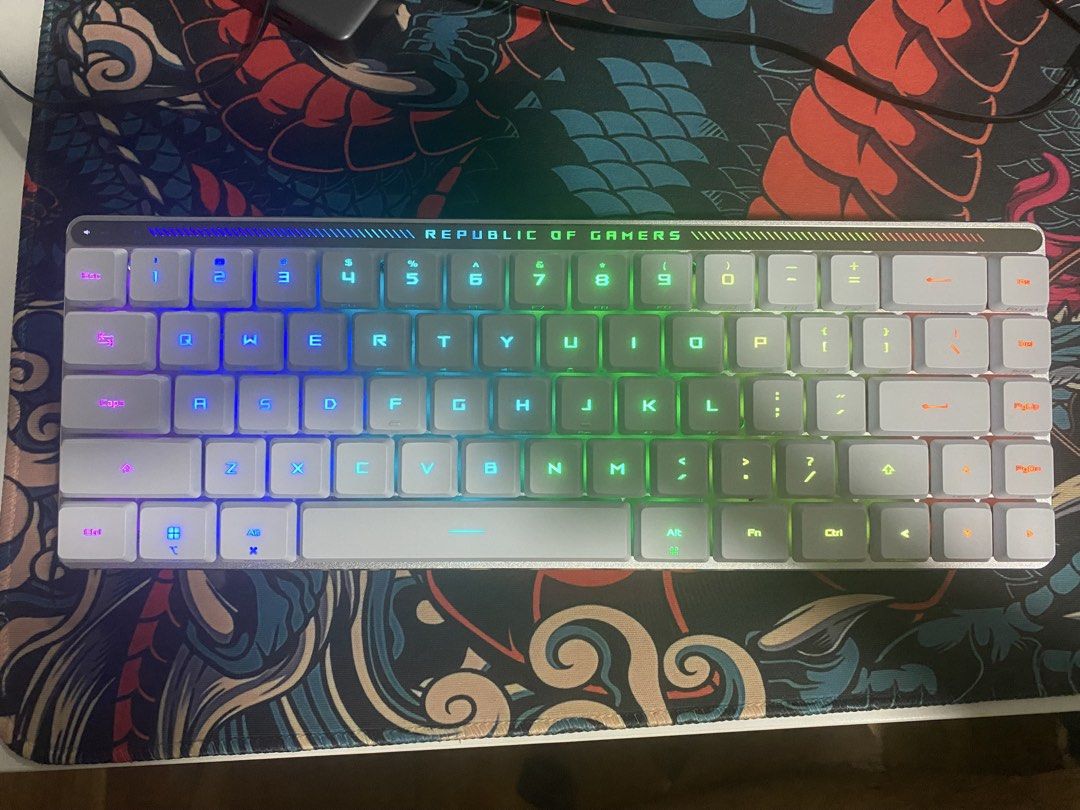 ASUS ROG Falchion RX Low Profile 65% Wireless Keyboard, Computers ...