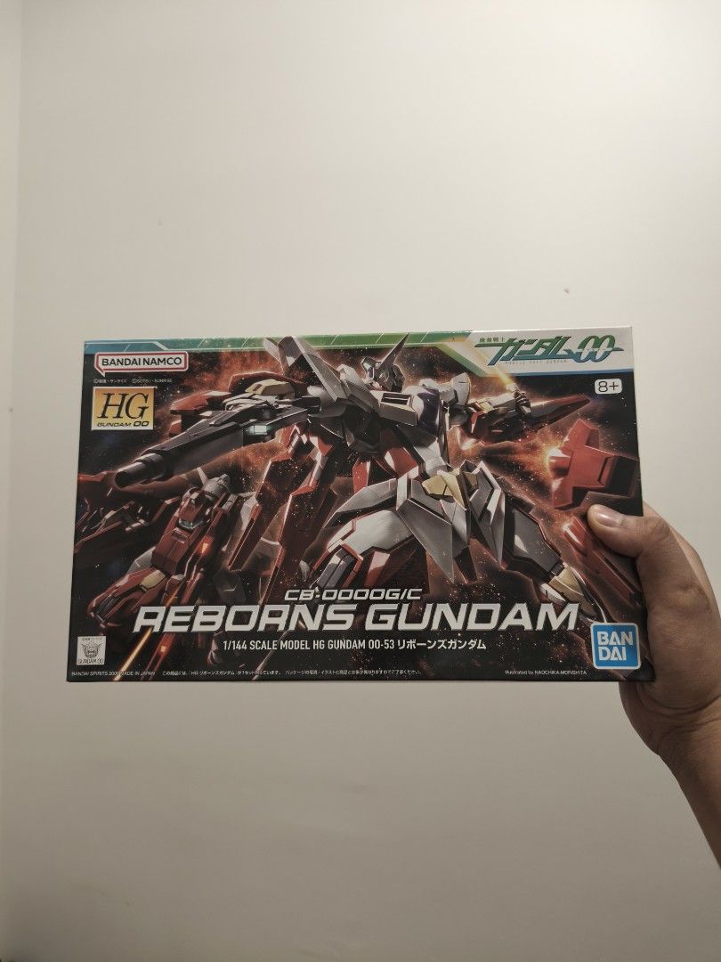 Bandai HG 1/144 Reborns Gundam Model Kit, Hobbies & Toys, Toys & Games ...