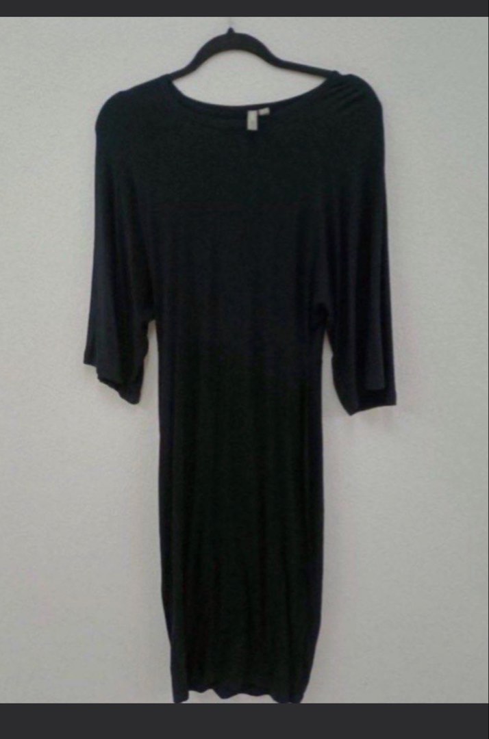 Black Midi Dress, Women's Fashion, Dresses & Sets, Dresses on Carousell