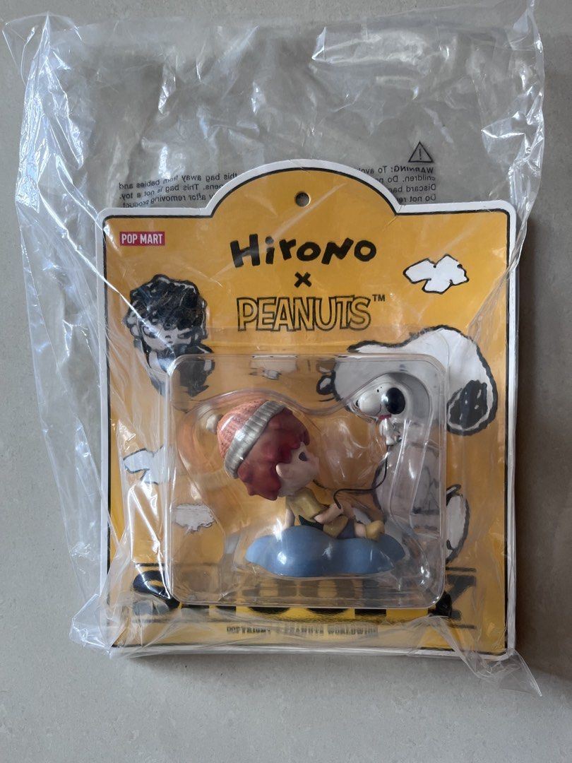 BN Hirono x Snoopy Popmart Figure, Hobbies & Toys, Toys & Games on ...
