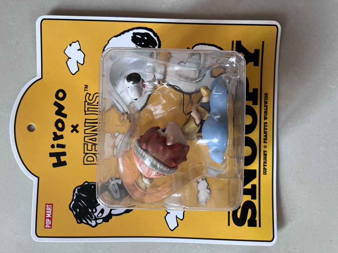 BN Hirono x Snoopy Popmart Figure, Hobbies & Toys, Toys & Games on ...