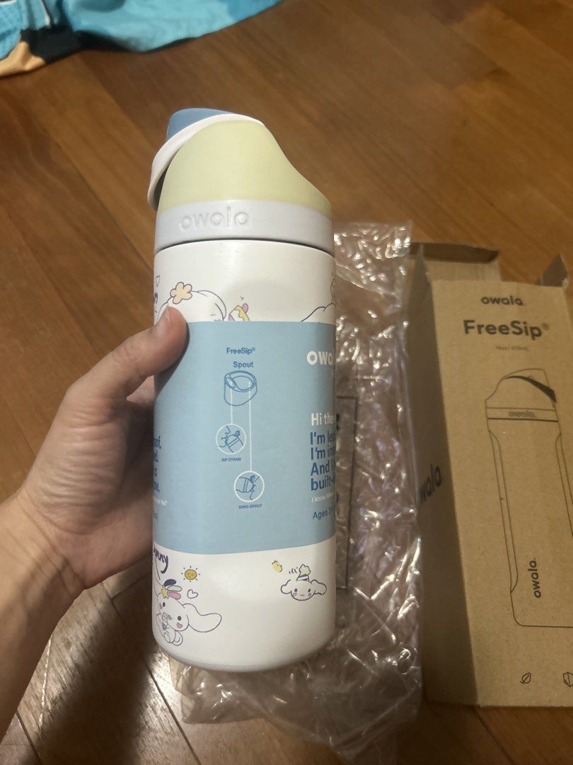 (Bn) Owala FreeSip Kids Water Bottle - 16oz, Furniture & Home Living ...