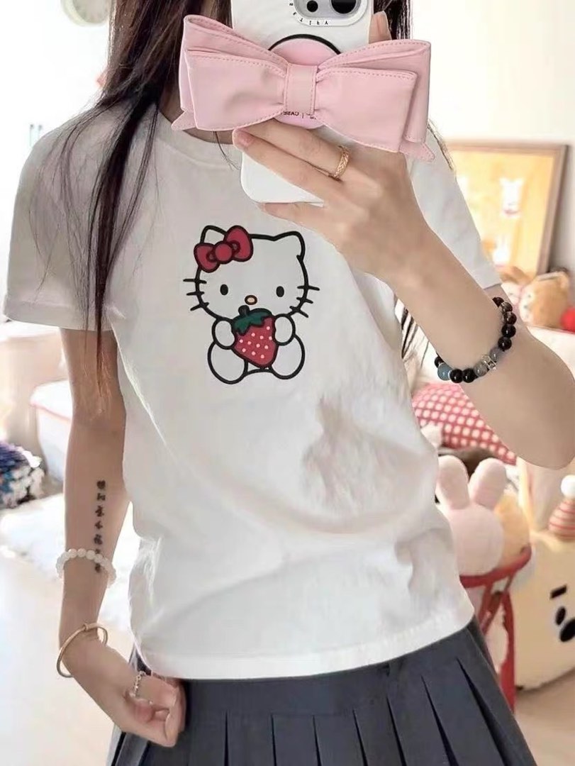 brandy hello kitty hailie top, Women's Fashion, Tops, Other Tops on ...