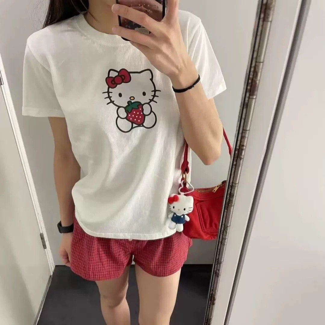 brandy hello kitty hailie top, Women's Fashion, Tops, Other Tops on ...