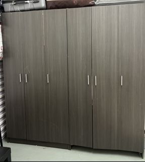 (IKEA) Wardrobe 3 Door Almari Baju Cupboard, Furniture & Home Living ...