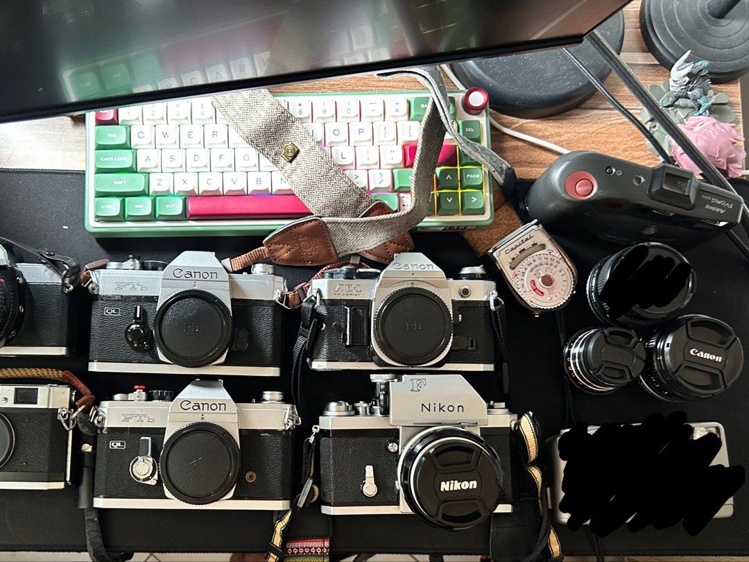 Canon & Nikon Film Cameras, Photography, Cameras on Carousell