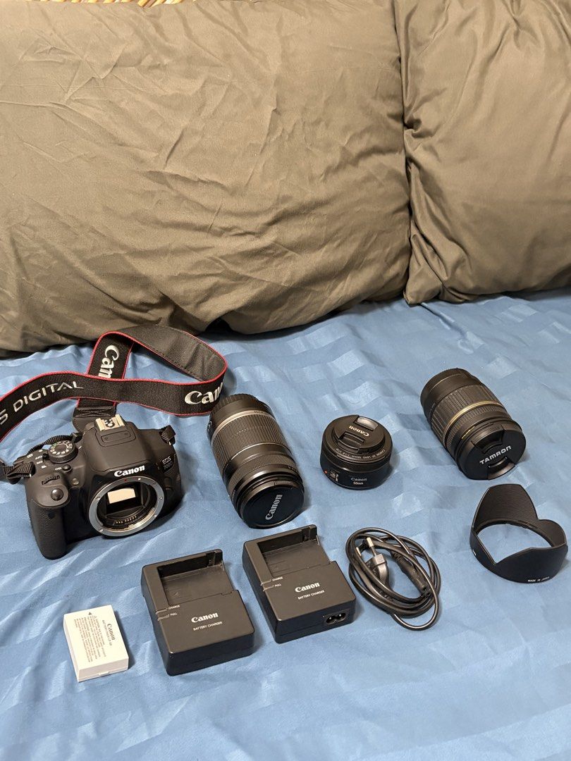 Canon EOS 700D DSLR Camera Kit, Photography, Cameras on Carousell