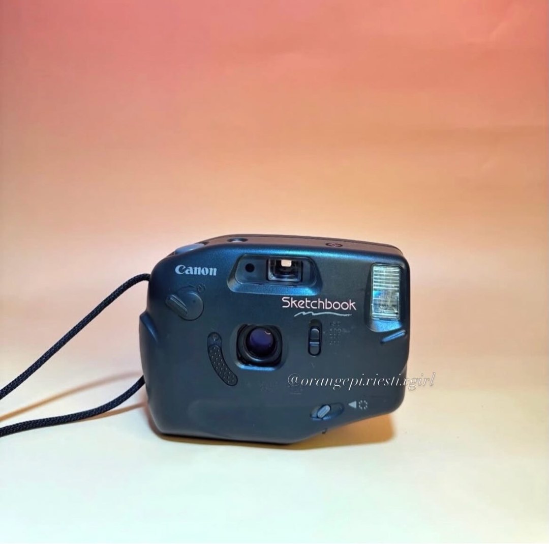 Canon Sketchbook 35mm Film Camera, Photography, Cameras on Carousell