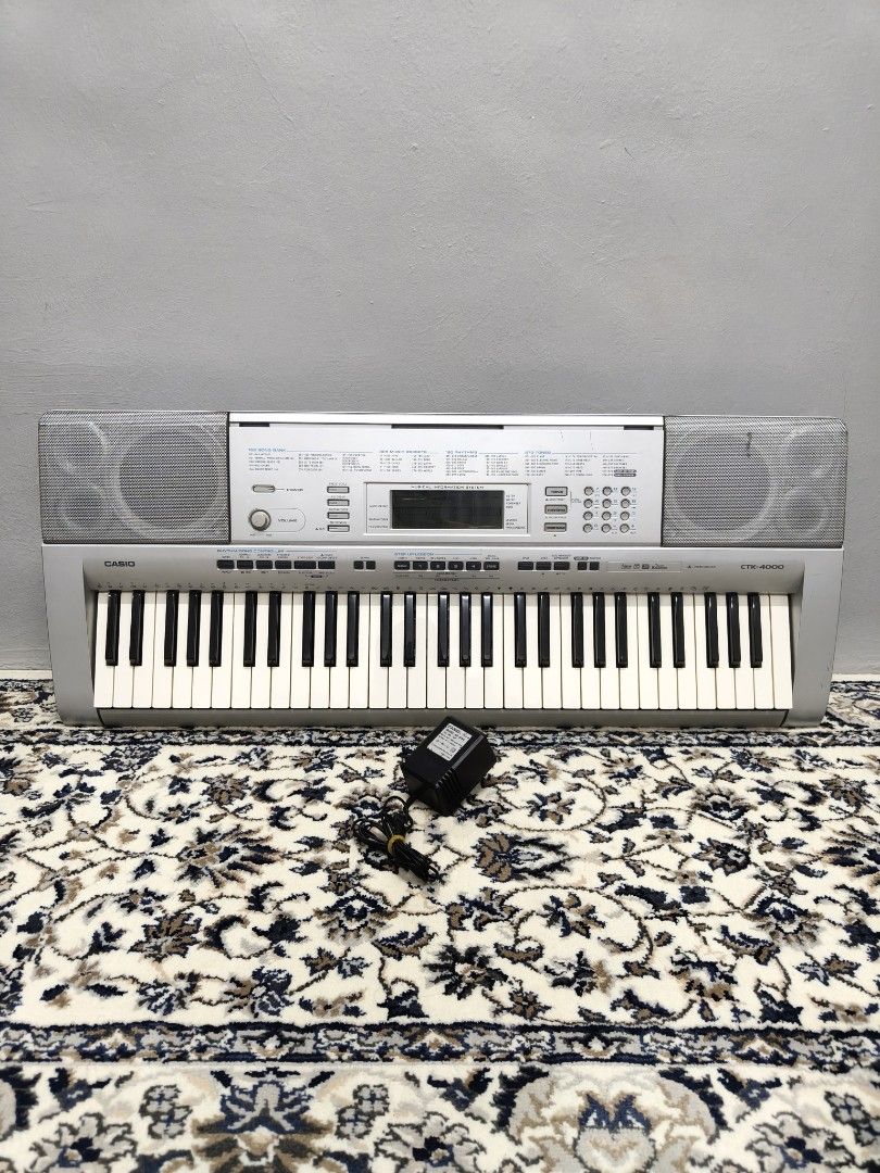 Casio CTK 4000 Keyboard, Hobbies & Toys, Music & Media, Musical ...
