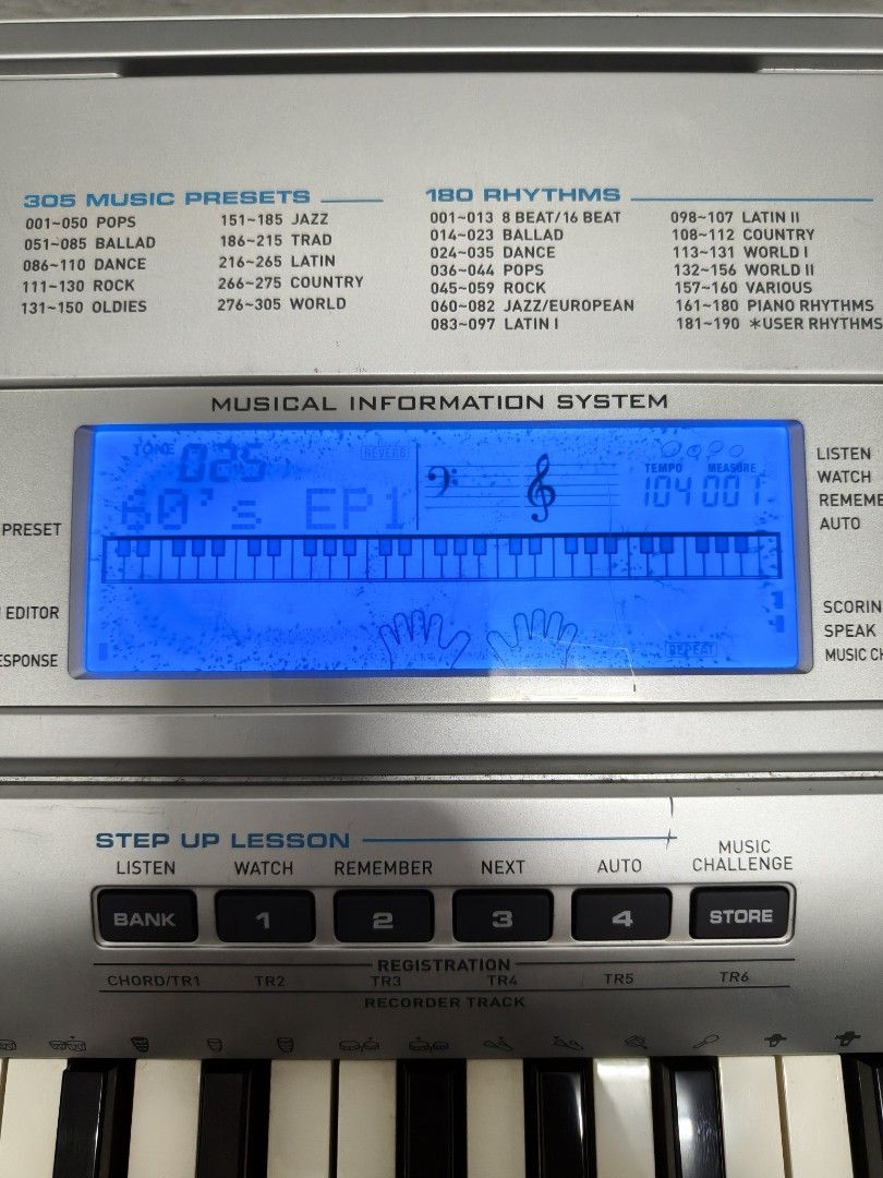 Casio CTK 4000 Keyboard, Hobbies & Toys, Music & Media, Musical ...