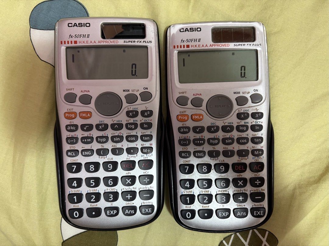 Casio fx-50FH II Scientific Calculator, 電腦＆科技, 商務用科技產品 - Carousell