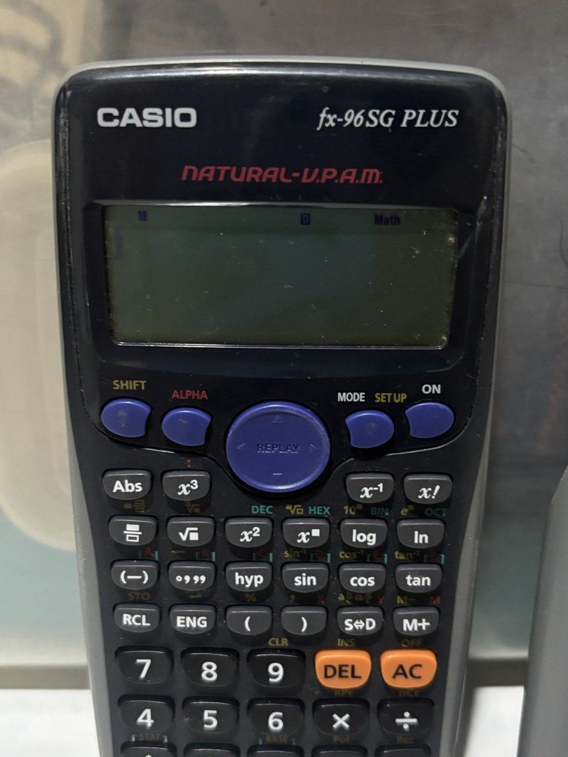Casio fx-96SG PLUS Scientific Calculator, Hobbies & Toys, Stationery ...