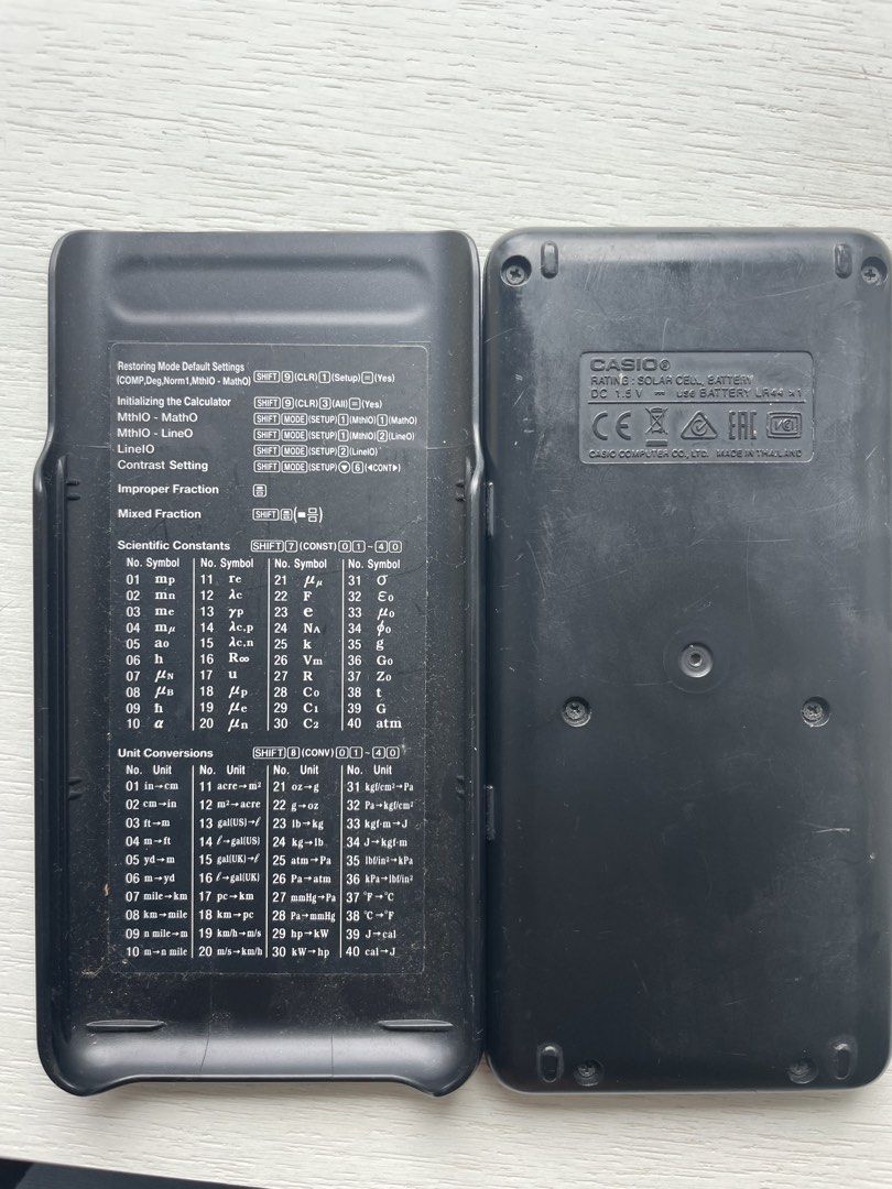 Casio FX-991ES PLUS Scientific Calculator, Hobbies & Toys, Stationery ...