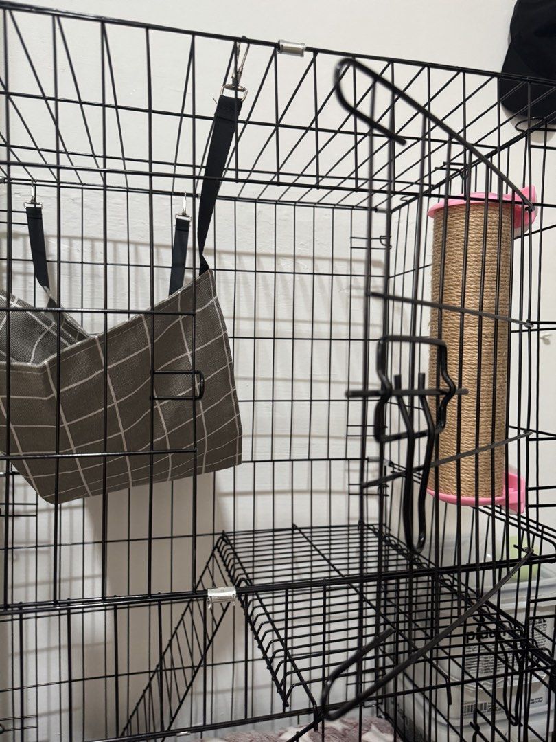 Cat Cage with Accessories, Pet Supplies, Homes & Other Pet Accessories ...