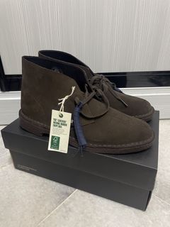 Clarks Originals Desert Boots Light Grey Suede UK9.5, Men's Fashion ...