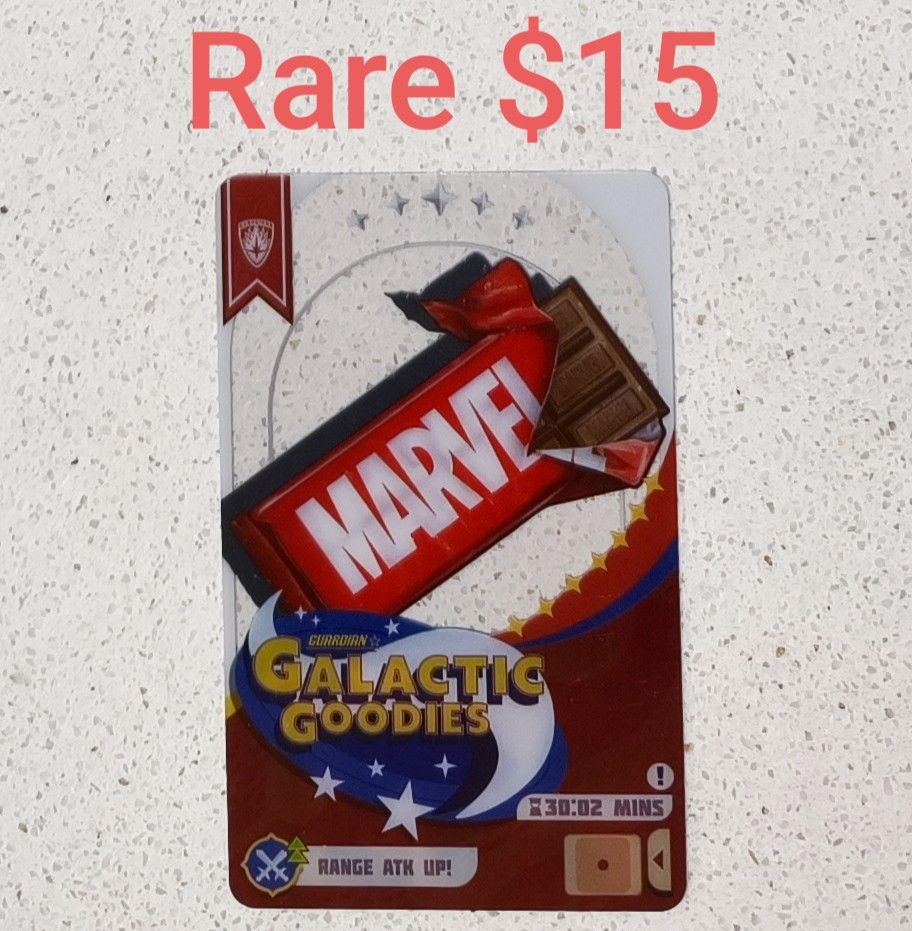 CPCM Marvel Expo Realms Heroes Metallic Foil Transparent Rare Cards ...