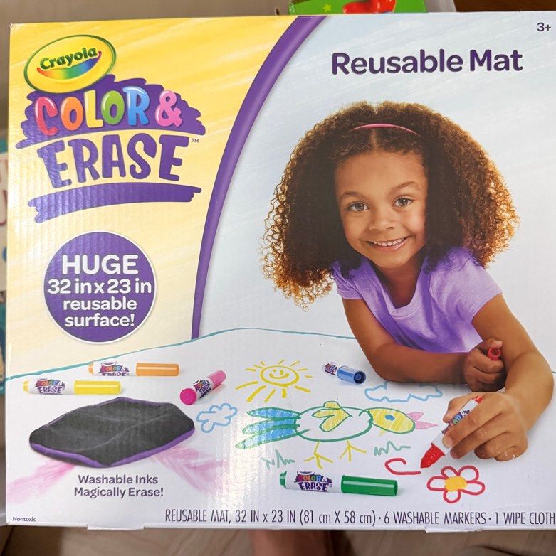 crayola color and erase reusable mat, Hobbies & Toys, Toys & Games on ...
