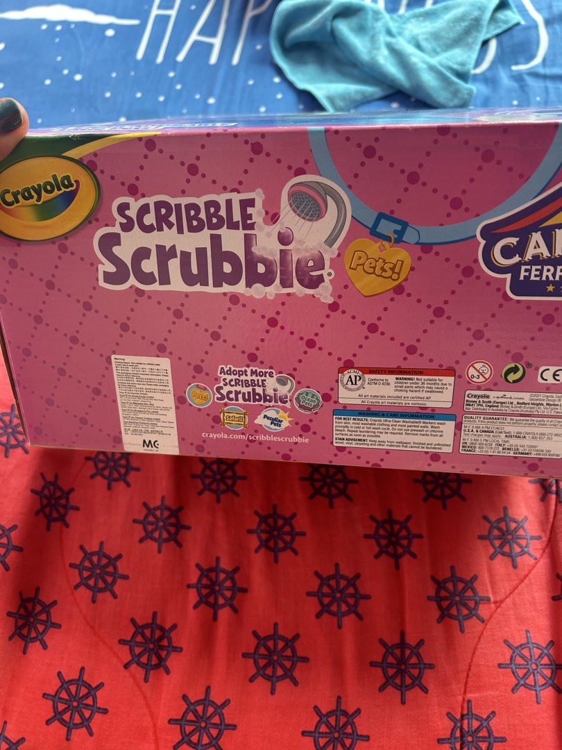 Crayola Scribble Scrubbie Carnival Ferris Wheel, Hobbies & Toys, Toys ...