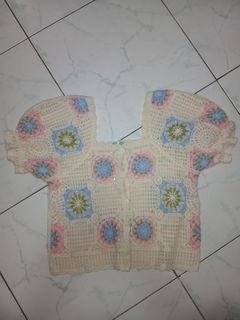 Crochet Top, Women's Fashion, Tops, Blouses on Carousell