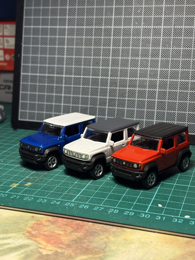 Custom painted Suzuki Jimny Diecast Cars, Hobbies & Toys, Toys & Games ...