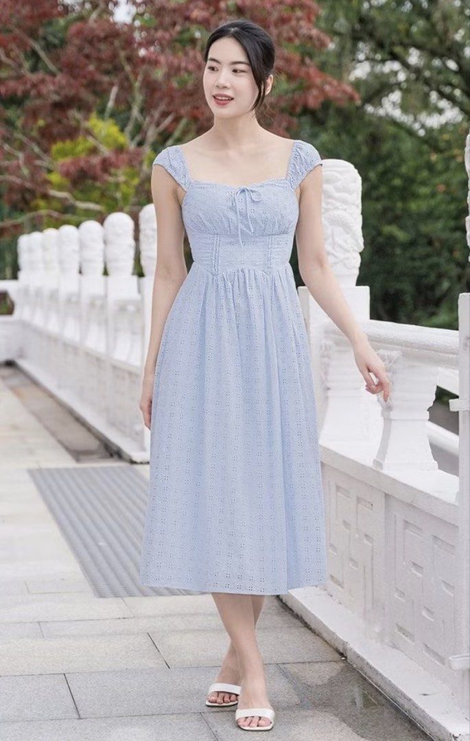 Dearly Lyla Emily Dress - XXL - Blue, Women's Fashion, Dresses & Sets ...