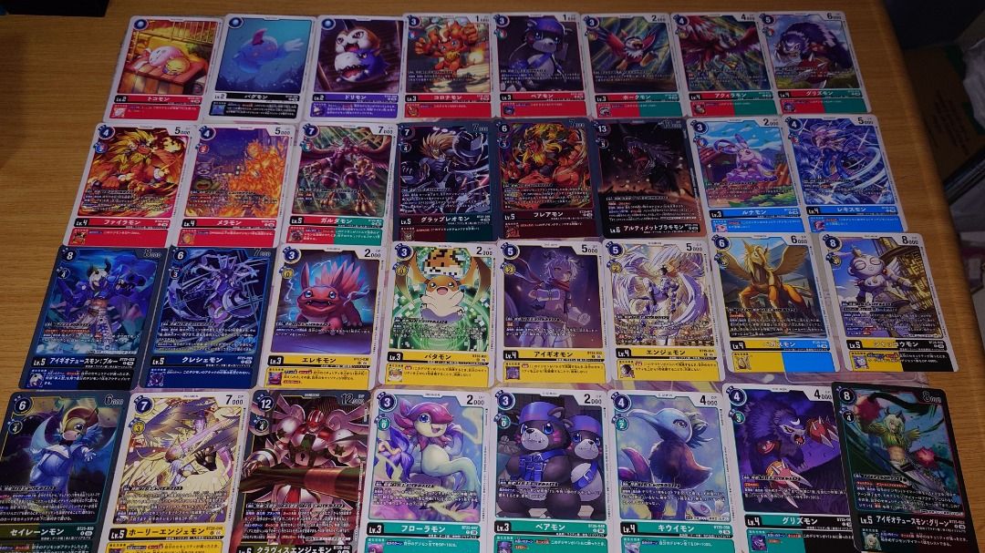 Digimon Card Game Cards BT24 and BT25 TS Time Stranger CUR Sets ...