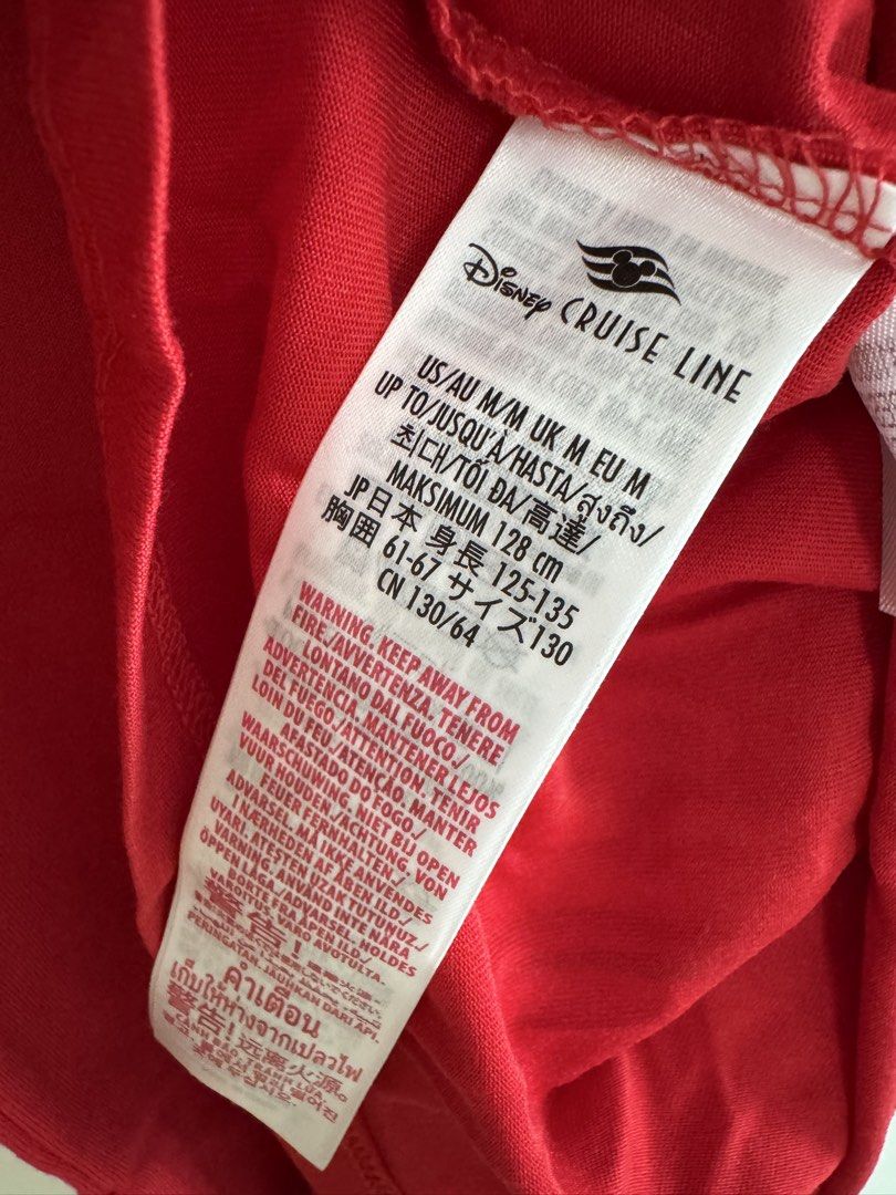 Disney Cruise Line Captain Minnie Red Shirt, Babies & Kids, Babies ...