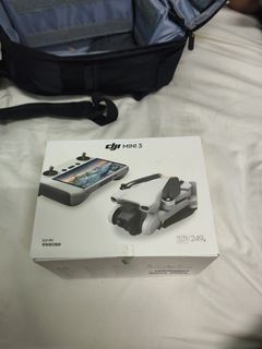 New Set DJI Mini 3 (DJI RC) Ori, Photography, Drones on Carousell