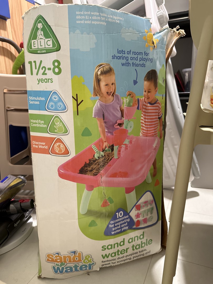 ELC Sand and Water Table, Hobbies & Toys, Toys & Games on Carousell