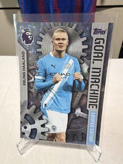 Comic Art Card: Erling Haaland (Manchester City), Hobbies & Toys, Toys ...